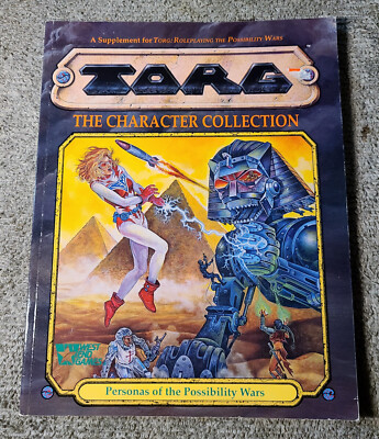 Character Collection TORG 1992 Possibility Wars West End RPG Supplement ...