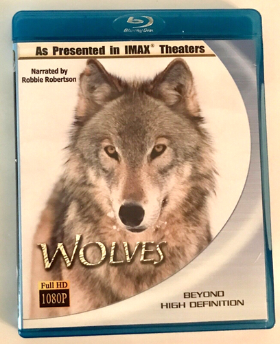 IMAX - Wolves Blu-ray 2008 Yellowstone Wildlife Native Robbie Robertson ...