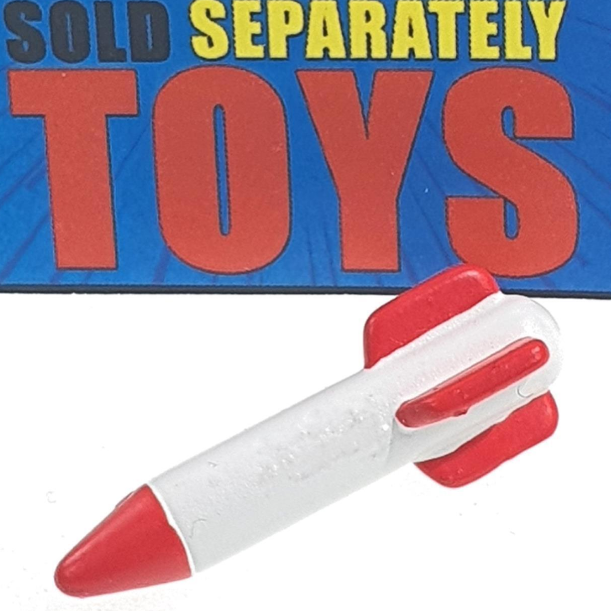 The Simpsons Ralph Wiggum ROCKET missile original Playmates Series 4 ...