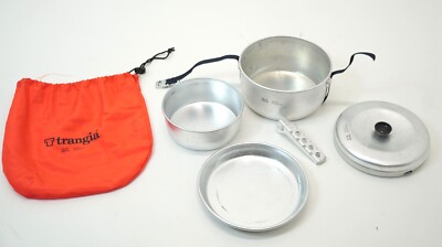 German Army Issue TRANGIA Cook Set Mess Tins Camping Outdoor Cooking 6 ...