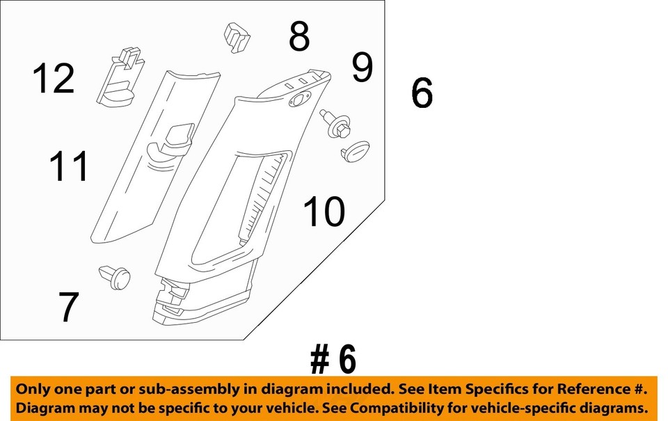 GM OEM 17-22 Encore Interior Trim-Upr Ctr Plr Trim 42422847 | eBay