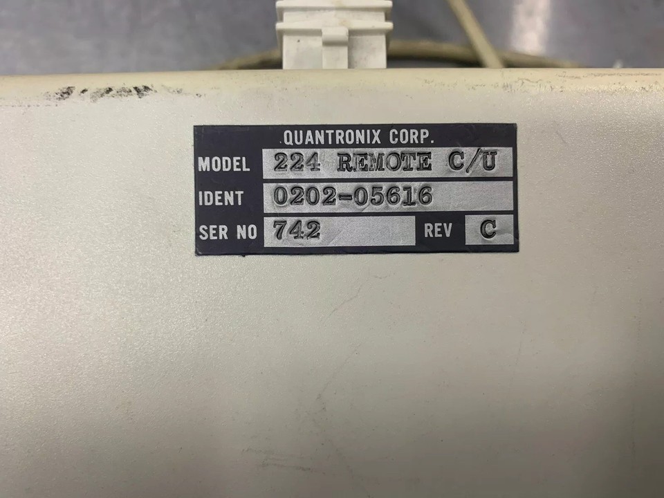 Quantronix 224 Remote For YAG Laser | eBay