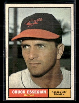 1961 Topps #384 Chuck Essegian | eBay