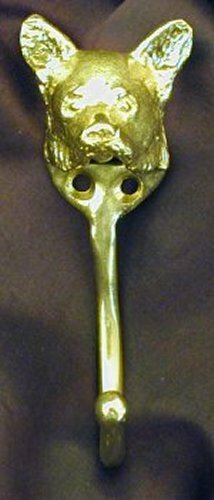 WELSH CORGI J Hook, Robe Hook, Coat Hook, Leash Hook Bronze | eBay
