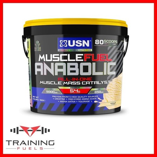 USN Muscle Fuel Anabolic All-in-One Lean Muscle Gainer 2kg/4kg | eBay