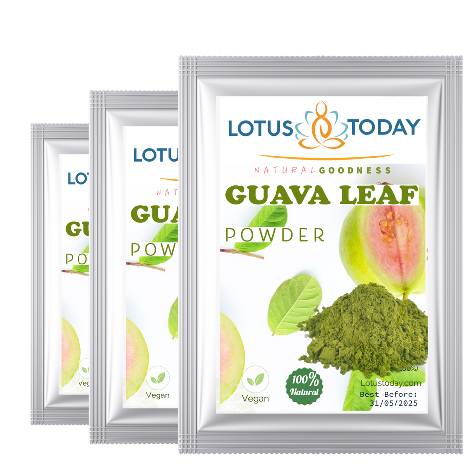 Guava Leaf Superfood powder 100g Pure Raw Vegan Diabetic Hair Growth ...