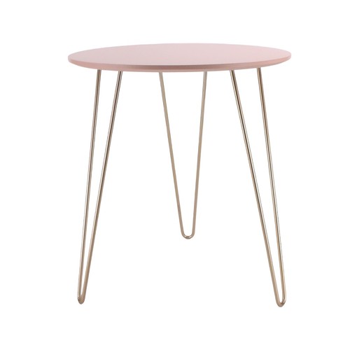 Malvern Side Table - Blush & Rose Gold | eBay UK