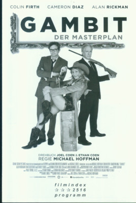 Filmindex Programm Nr. 2516 Gambit Der Masterplan (04 Seiten) | eBay.de