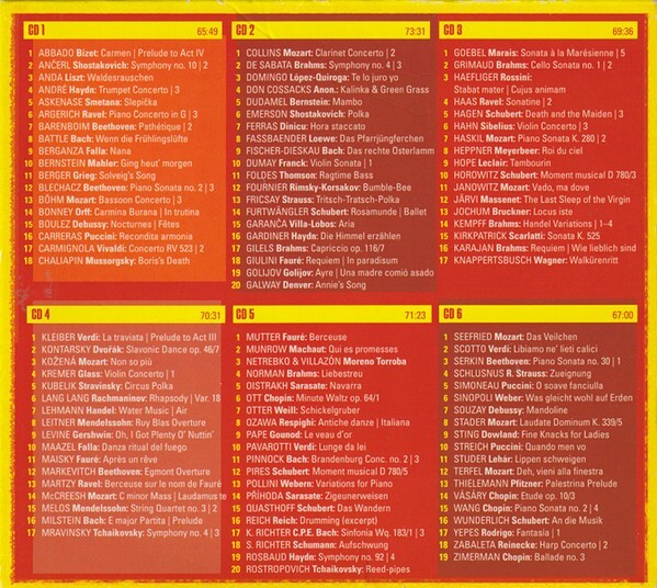 111 More Classic Tracks Deutsche Grammophon 6 CD BOX SET SEALED!! (13 ...