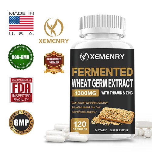 Fermented Wheat Germ Extract 1300mg - Cell Renewal - Spermidine ...