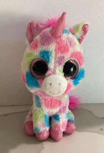 2012 SKYLAR Pastel Unicorn Beanie Boo - 6” RARE Justice Store Exclusive ...