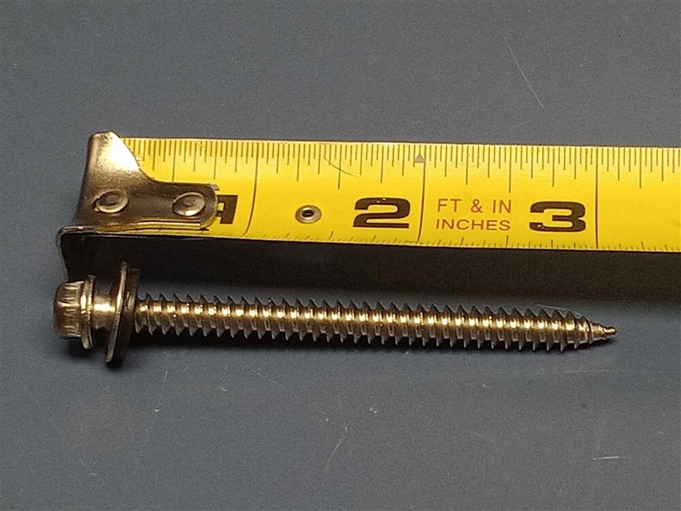 (120) IronRidge RD-1430-01-M1 Rev.A Self Drilling Structural Screw #14 ...