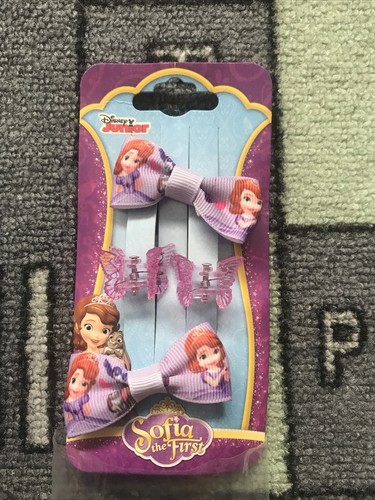 Disney Sofia The First Hair Accessory 4. Pieces NEW hairclip | eBay UK