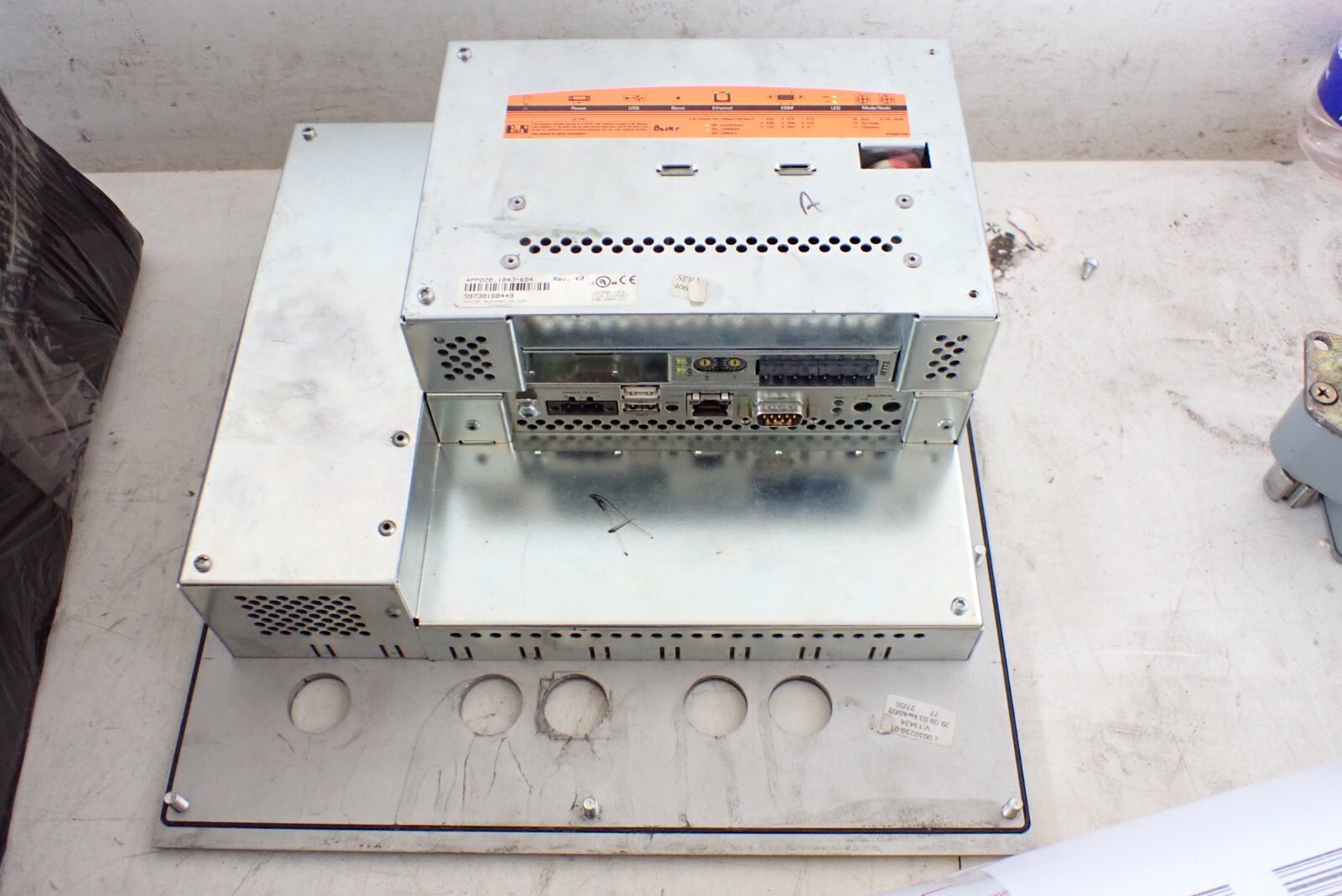 B+R Power Panel PP220 + IF772 Can Interface -- 24VDC -- 4PP220.1043-K04 ...