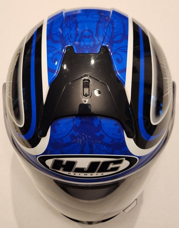 HJC Helmet Hellion CL-16 Snell Approved DOT Full Face Blue Motorcycle ...