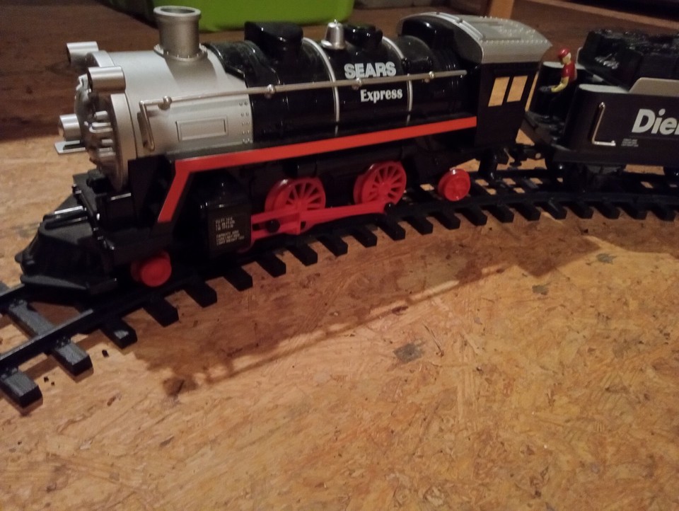 G Scale Sears Express My First Craftsman RC Model Train Set +1 train ...