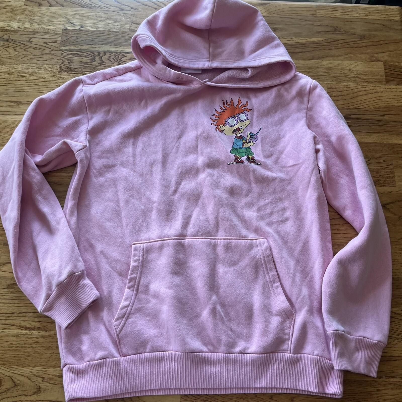 Nickelodeon's Rugrats Graphic Pink Hoodie (M) - Gem