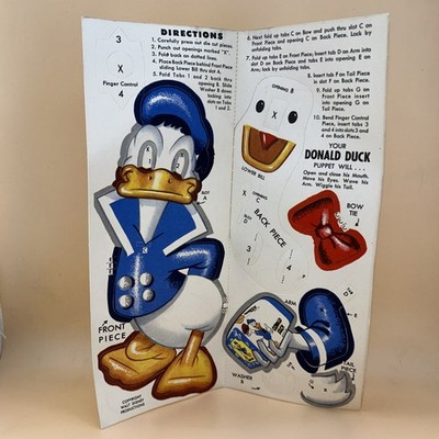 1950’s Donald Duck Bread Collectible Super Rare Advertising Piece! | eBay