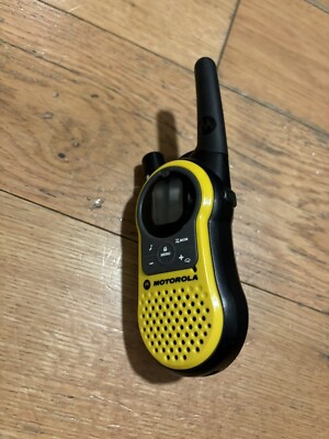 Motorola Talkabout MH230TPR Yellow Two Way Radio Walkie-Talkie With ...