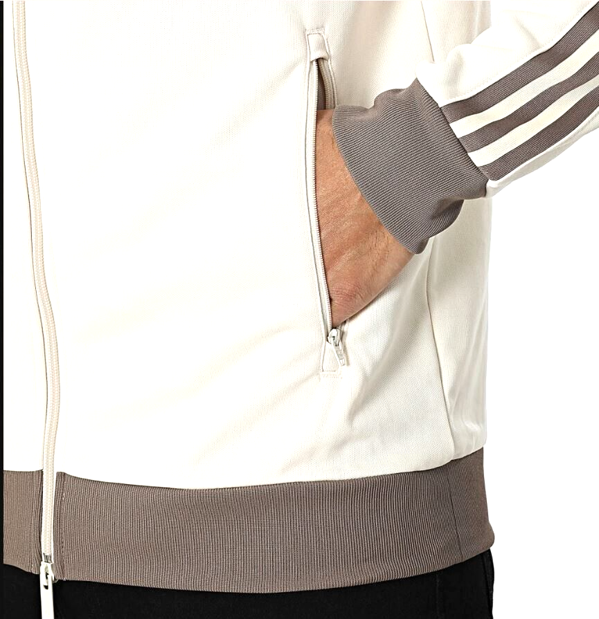 NEW MENS ADIDAS ORIGINALS BECKENBAUER TRACK JACKET ~ LARGE #JP2522 ...
