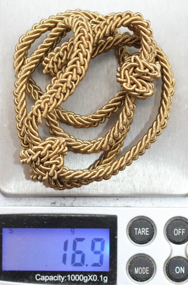 Soviet Union USSR Russian Army Military Metallized Cord | eBay