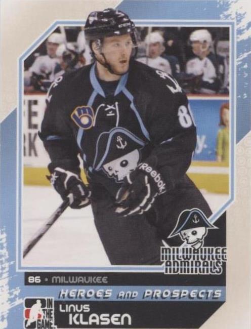 2010-11 In the Game Heroes and Prospects - Linus Klasen #167 (RC) for ...