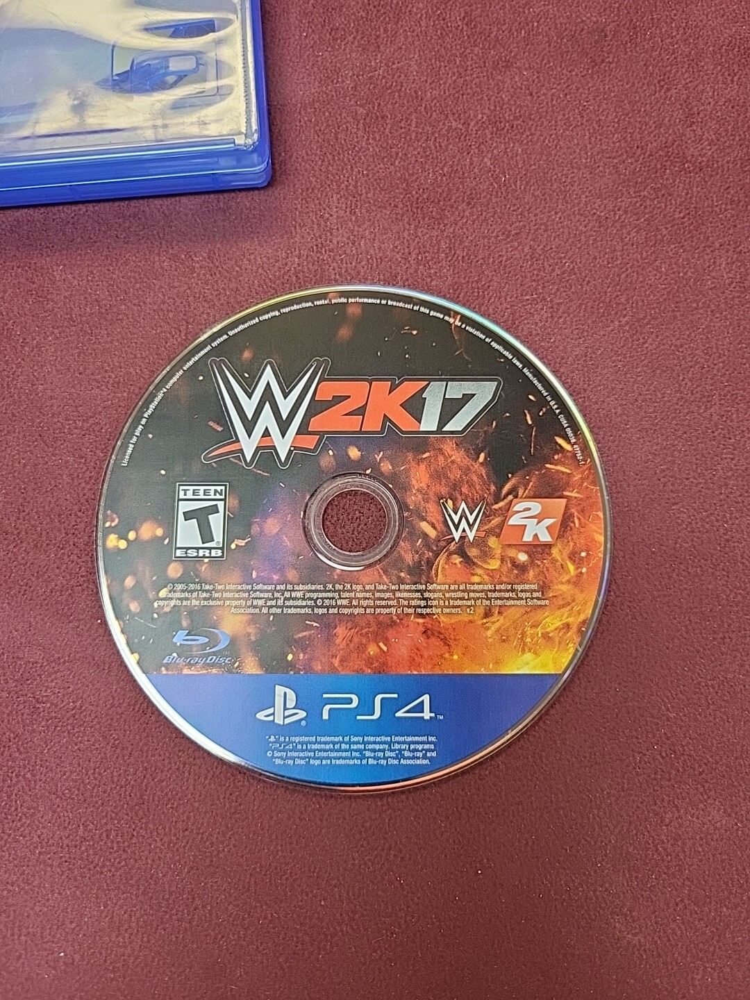 WWE 2K17 (Sony PlayStation 4, 2016) PS4 Tested Disc Only 710425477522| eBay