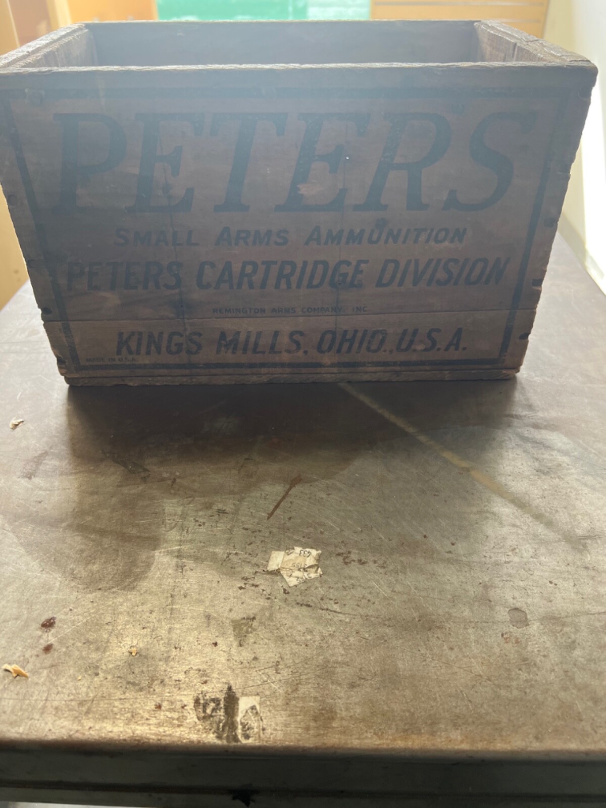 Peters Cartridge Ammo Box | eBay