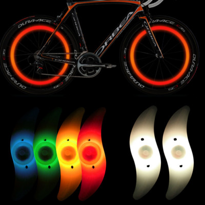 Lights & Reflectors Sporting Goods 1x LED Fahrrad Speichenlicht rot ...