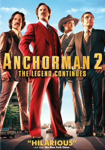 Anchorman 2: The Legend Continues (DVD, Sealed, Will Ferrell Steve ...