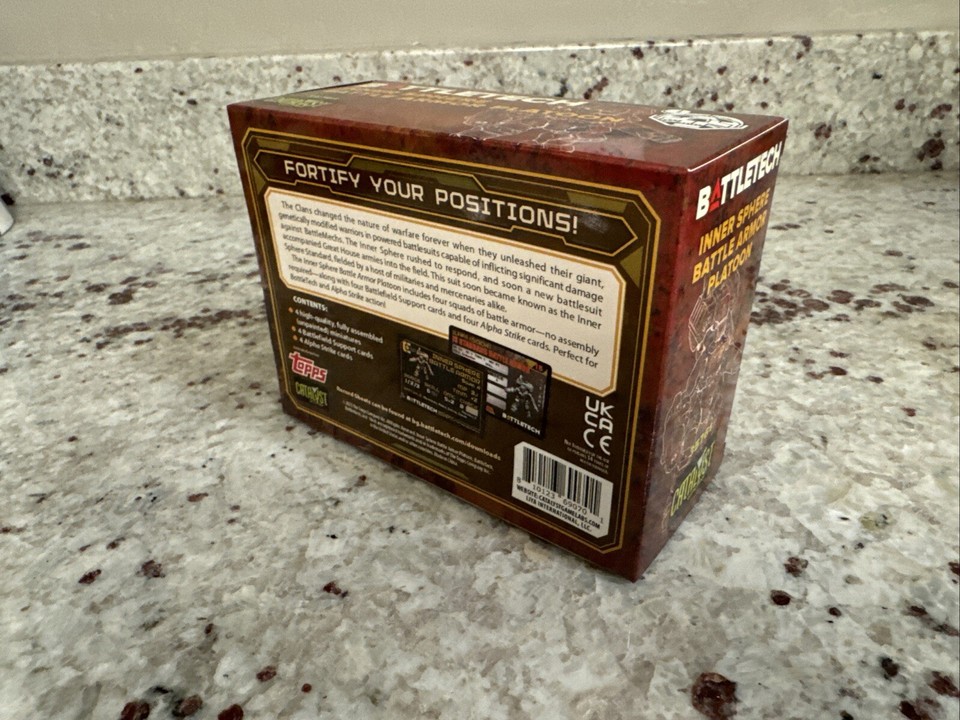 Catalyst INNER SPHERE BATTLE ARMOR PLATOON Battletech Mercenaries ...