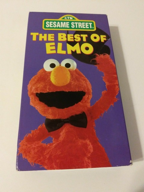 The Best of Elmo VHS 1994 Sesame Street Home Video Jim Henson Random ...
