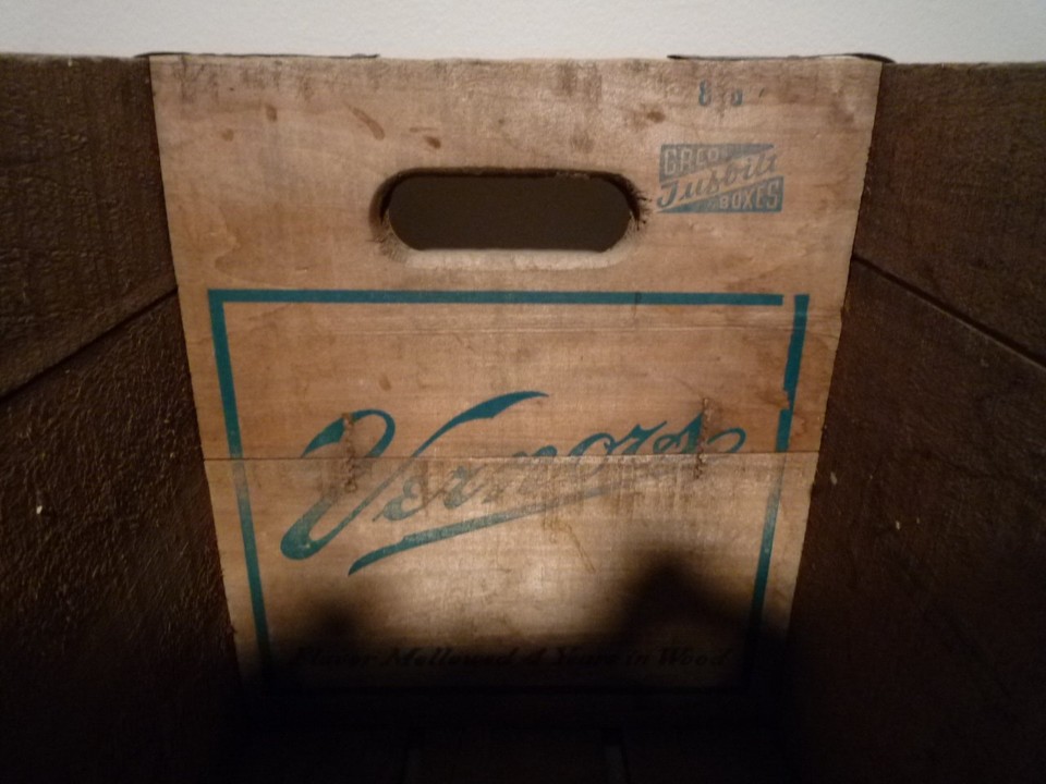 VINTAGE VERNORS WOODEN SODA POP CRATE ~ GACO TUBBOLT BOXES ~ 1967 | eBay