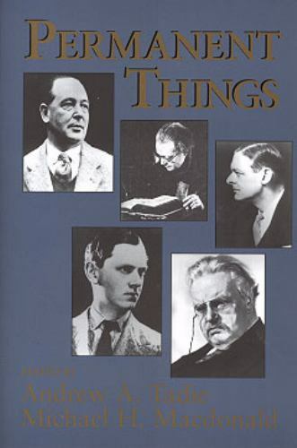 Permanent Things by Michael H. Macdonald (Trade Paperback ...