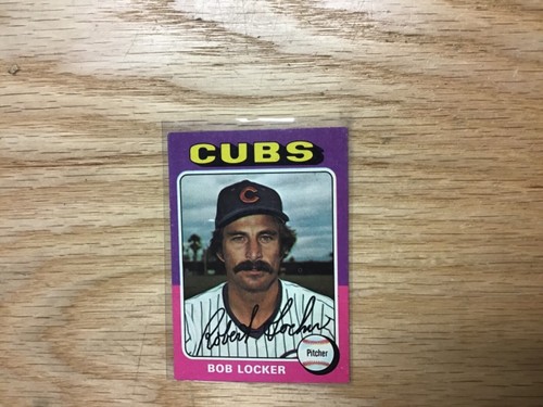 1975 Topps Baseball Bob Locker Chicago Cubs Card #434 | eBay