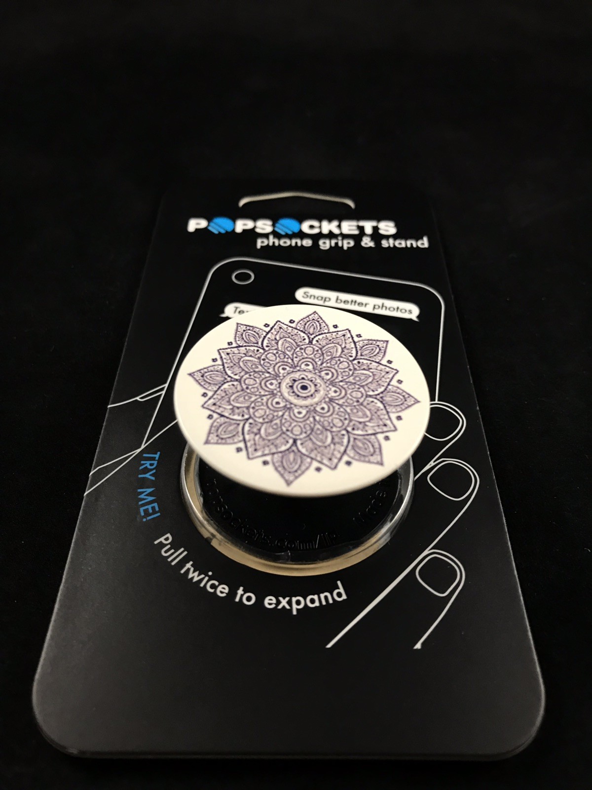AUTHENTIC Popsockets Universal Phone Holder Chakara Mandala PopSocket ...