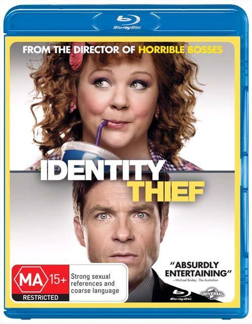 Identity Thief (Blu-ray, 2013) Melissa McCarthy, Jason Bateman, Robert ...