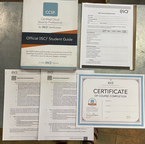 Certified Cloud Security Professional: An (ISC) Certification ...