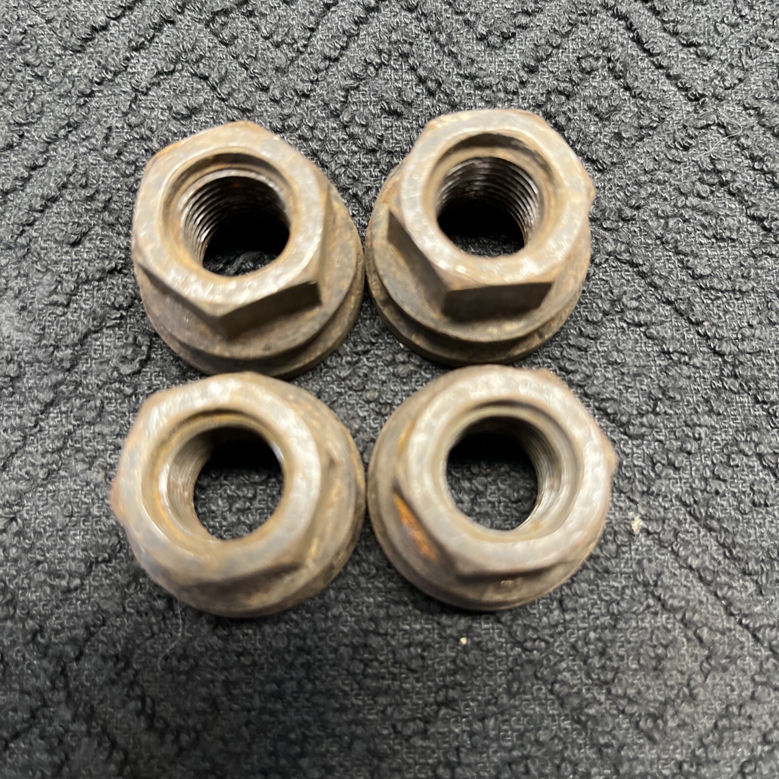 Set of 4 Ford F250 Wheel Lug Rim Nuts OEM Dorman 14mm x 1.5 Thread ...