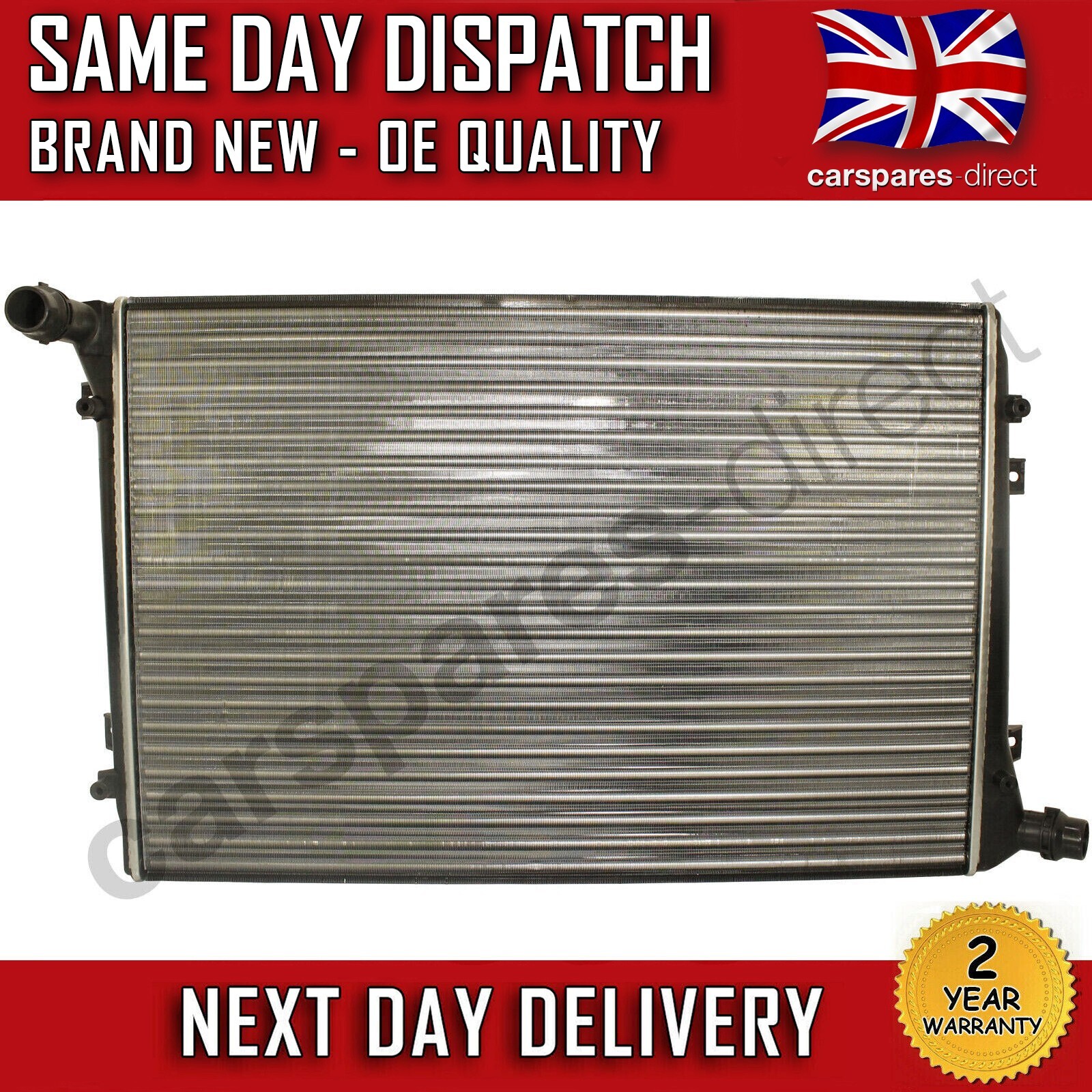 VW GOLF MK5 2.0 2004-2008 AUTOMATIC / MANUAL RADIATOR | eBay UK