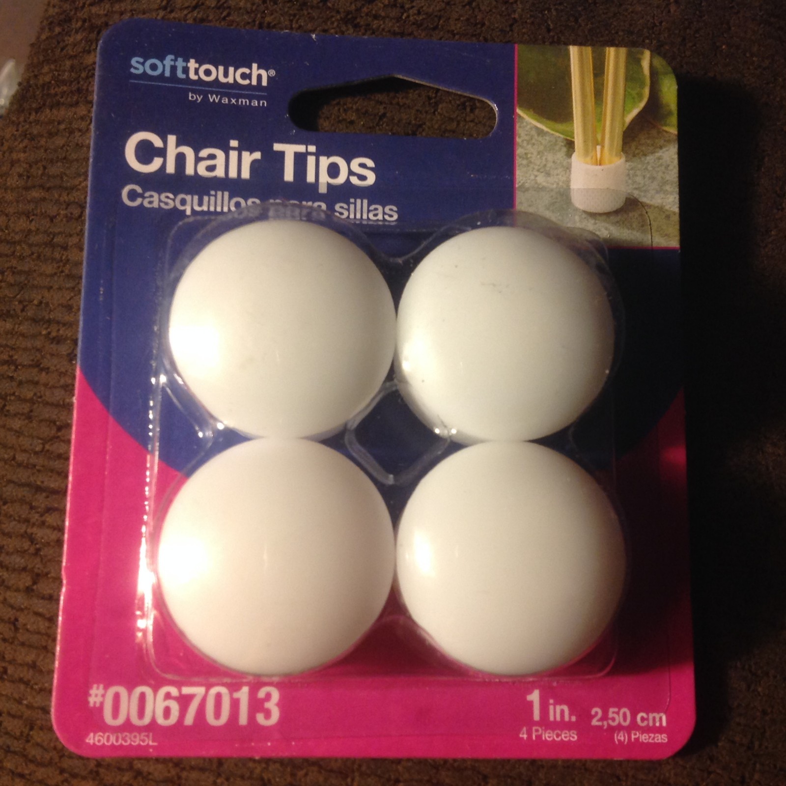 Waxman soft touch 4 Piece Rubber Chair Tips 1" Size, CHEEEEEEEEEEEEEEEP ...