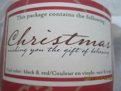 DCWV Home Removable Vinyl lettering "Christmas...." NEW | eBay