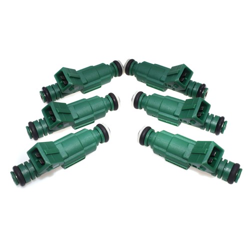 6PCS Fuel Injectors 0280155968 440cc 42lb For VW Golf Audi A4 Ford BMW ...