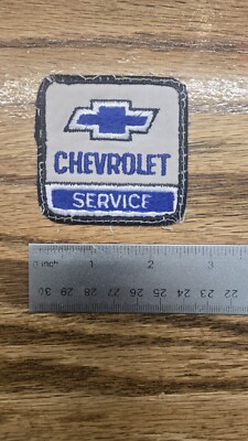 Vintage Chevrolet Service Jacket Patch Automobile Mechanic Employee ...