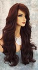 28" WAVY LONG THICK HEAT FRIENDLY WIG COLOR #4 BROWN GORGEOUS SEXY USA ...
