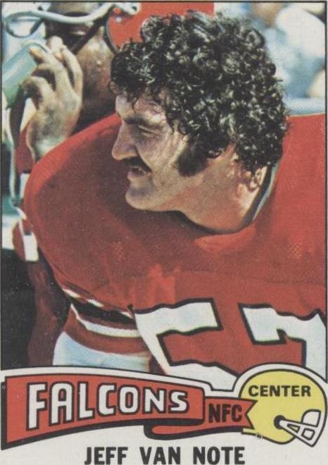 1975 Topps - Jeff Van Note #298 (RC) for sale online | eBay