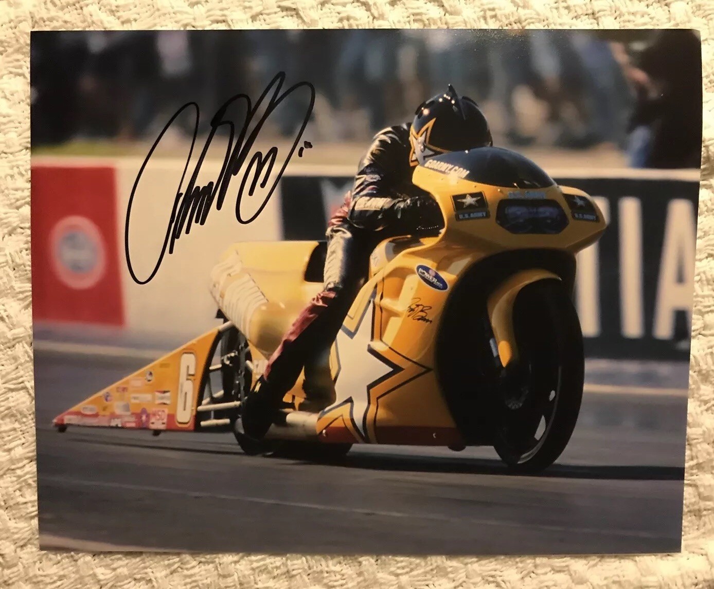 Antron Brown Signed 8 X 10 Photo Nhra Drag Racing Autographed | eBay