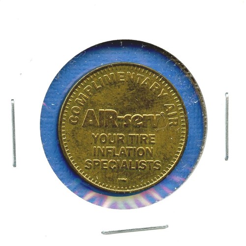 Air-Serv Tire Complimentary Air Token No Cash Value Automatic Vending ...