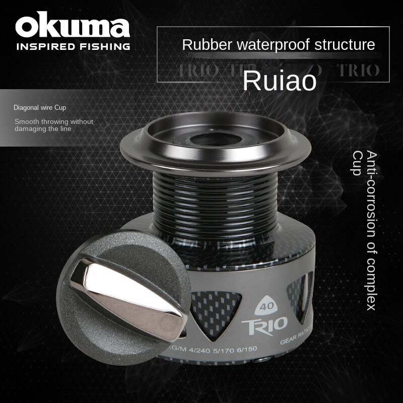 OKUMA Trio Black Spinning Reel | eBay