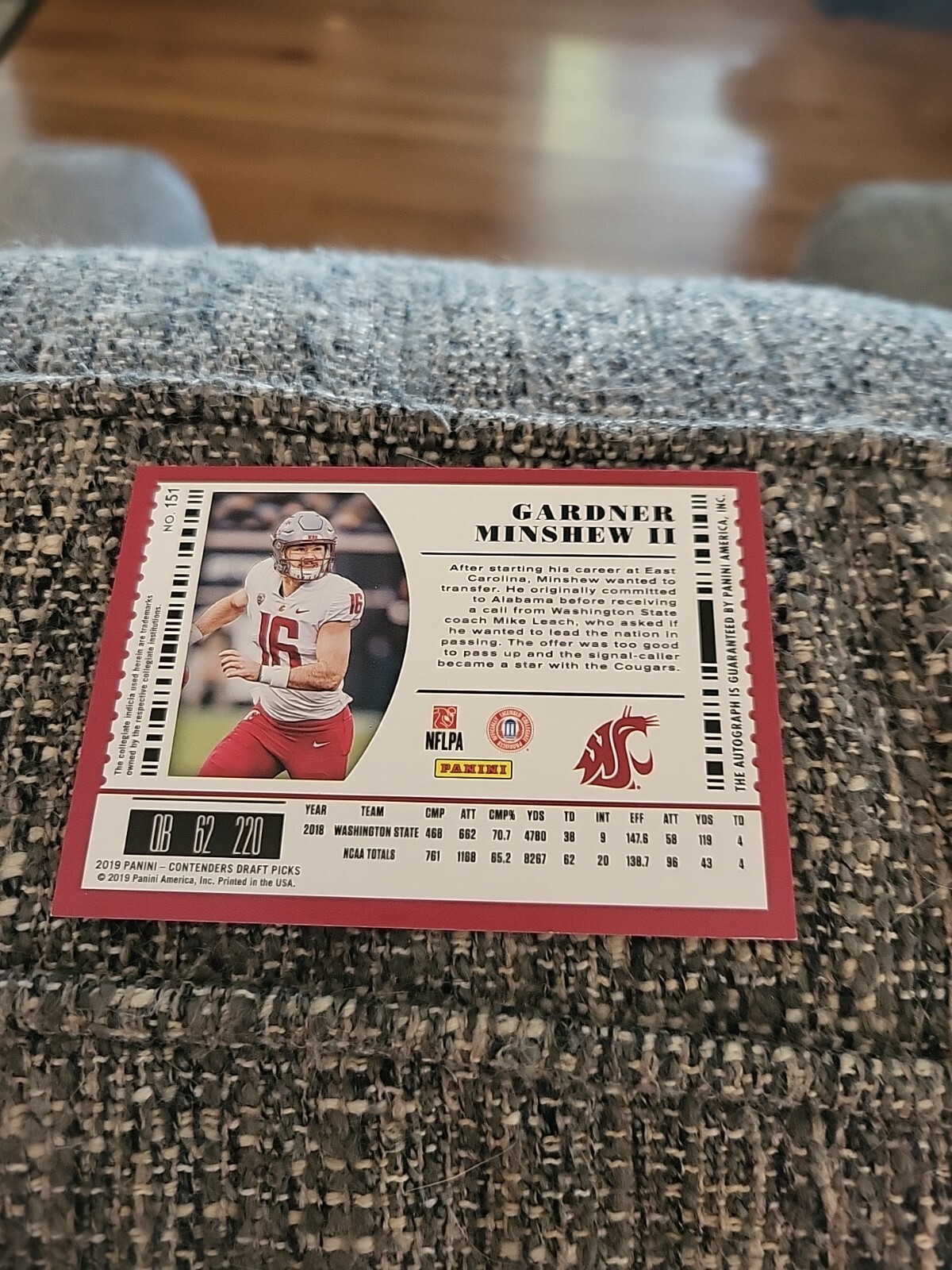 2019+Panini+Contenders+Draft+Picks+-+College+Ticket+Draft+Ticket+Red ...